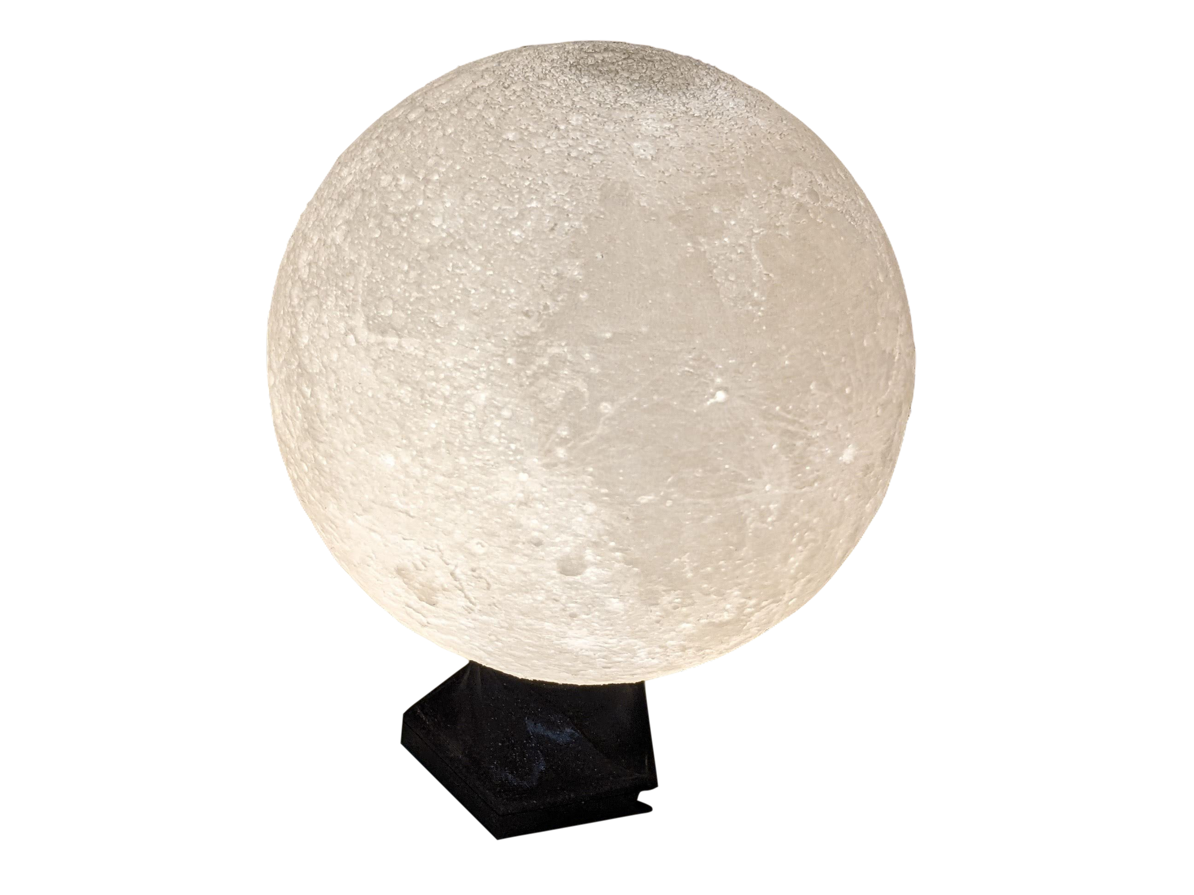 Lithophane Moon Lamp